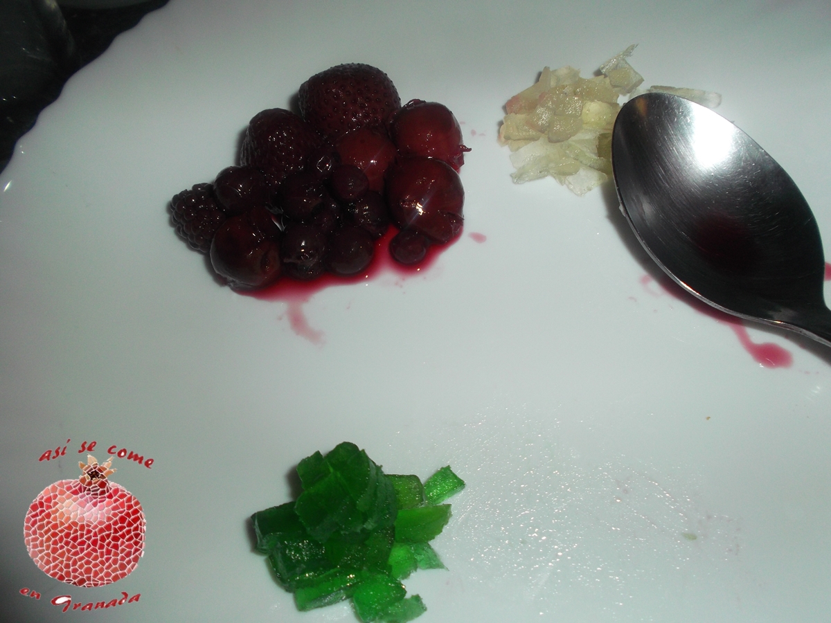 Así se come en Granada.: Coupe Jacques