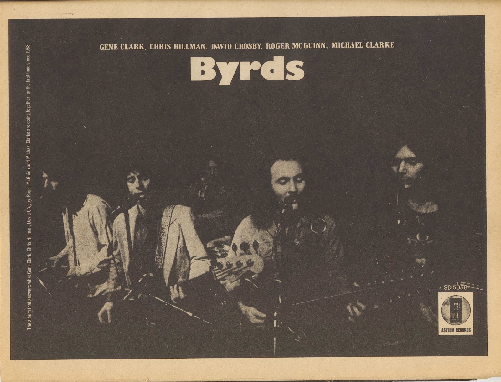 Classic Rock Album Ads: The Byrds - Byrds