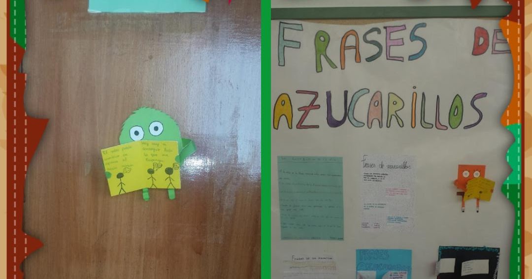 CEIP NUESTRA SEÑORA DE LA SALUD: FRASES DE AZUCARILLOS