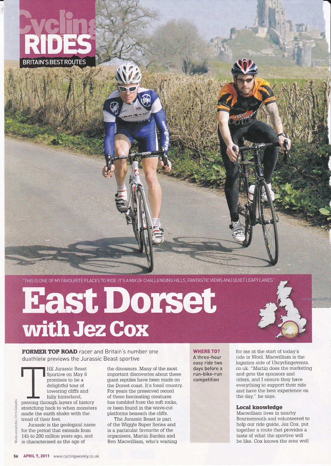 jez cox : Pro Cycling Commentator and Presenter: Racing Coverage