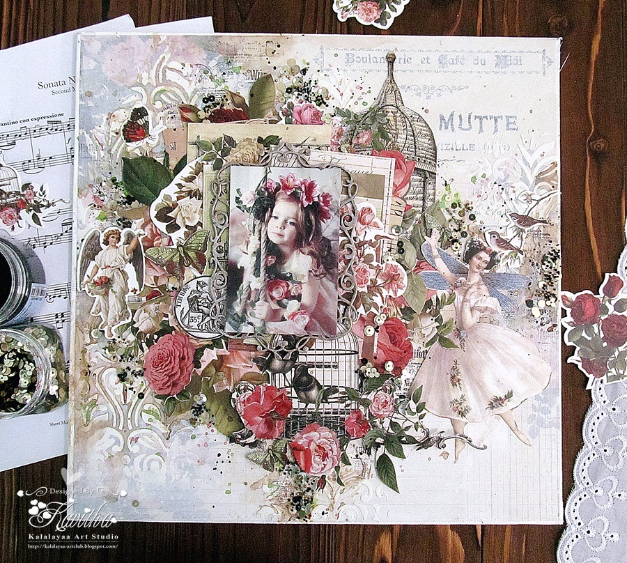 Kalalayaa's Art Stuido: Vintage layout