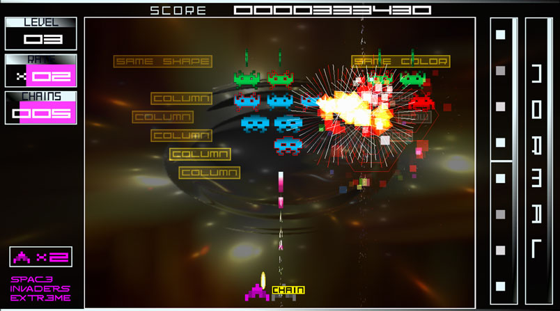 Choose Your Weapon: Space Invaders Extreme