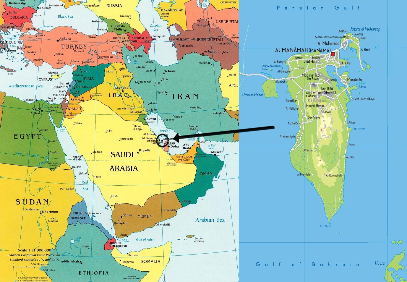 Islas del Mundo: Bahréin
