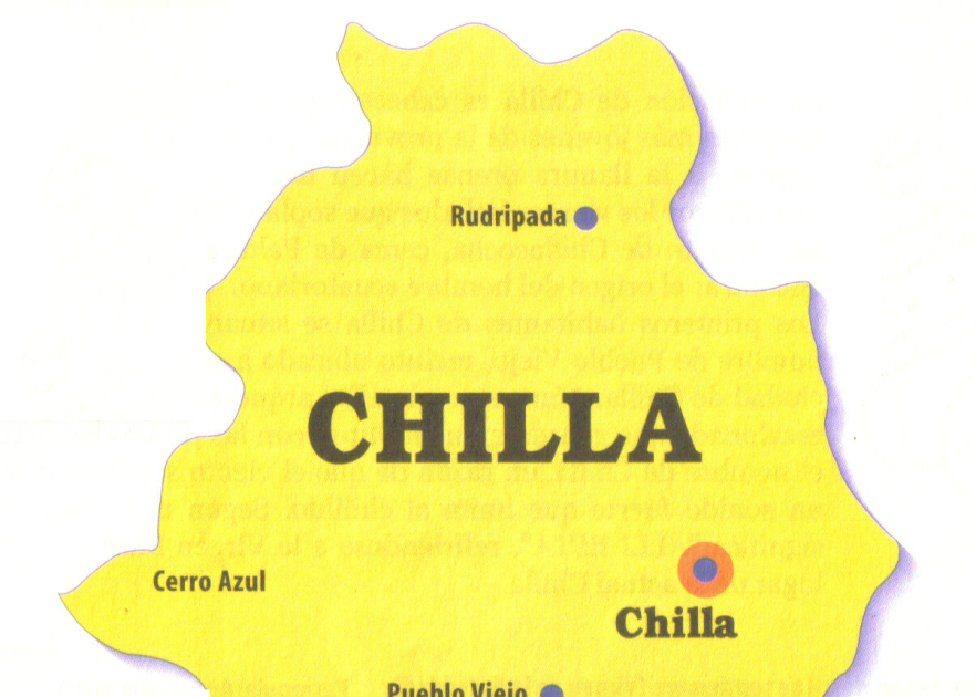 Cantones de El Oro: CHILLA