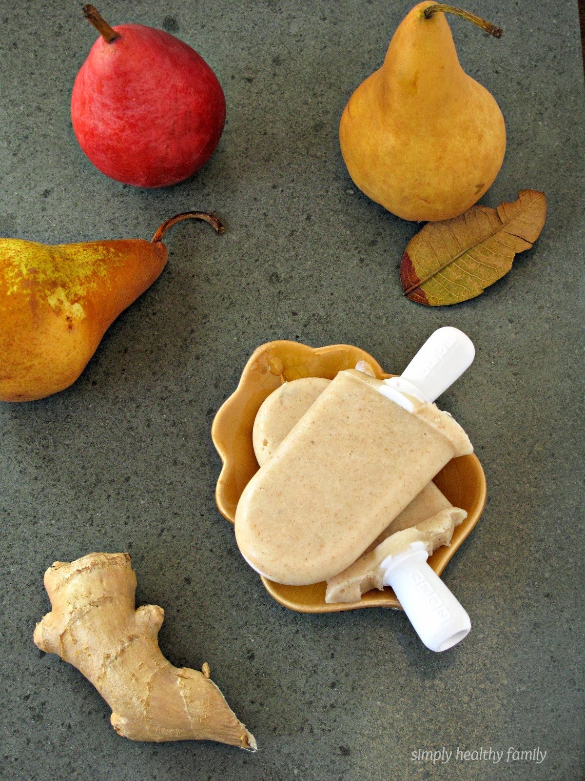 #Recipes: Ginger-Pear Popsicles