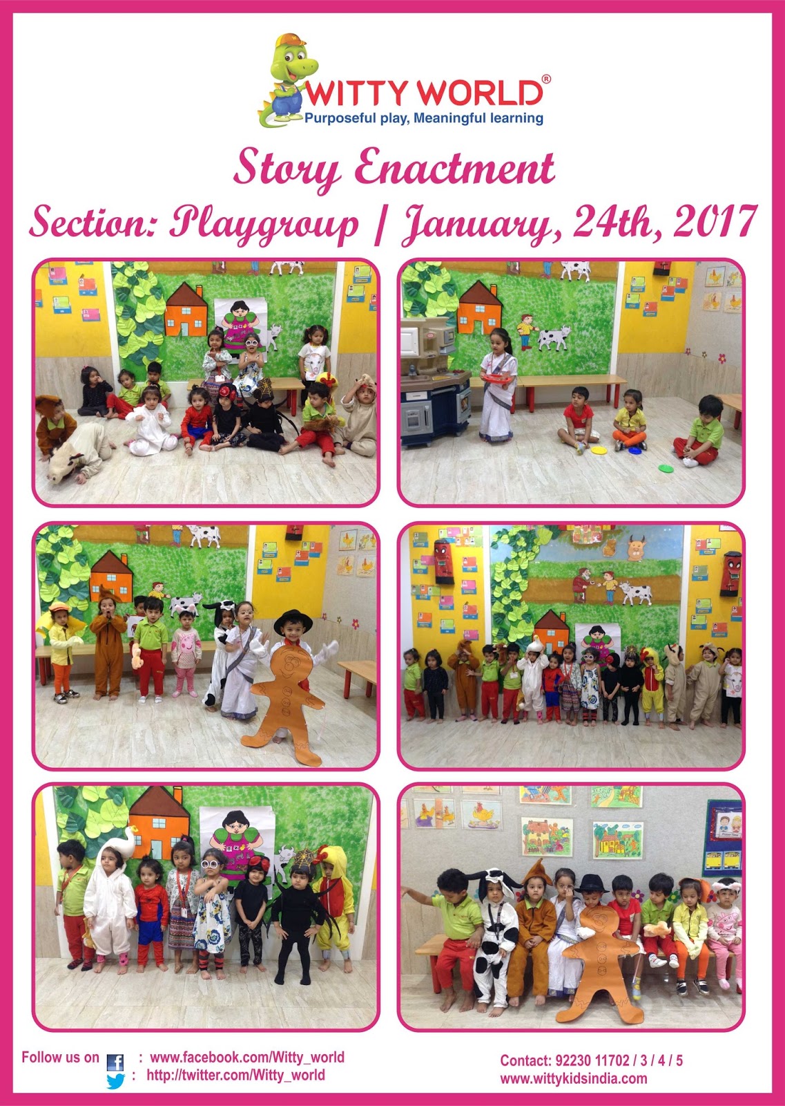 On the top of the World...: Story Enactment Activity By Play Group ...