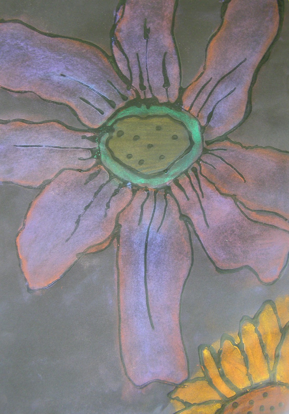 Welcome to Mrs. Peterson's Art Class!: Georgia O'Keefe Flowers