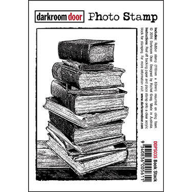 crafty goodies: Try It Tuesday~more Book Stack Photo Stamp by Darkroom ...