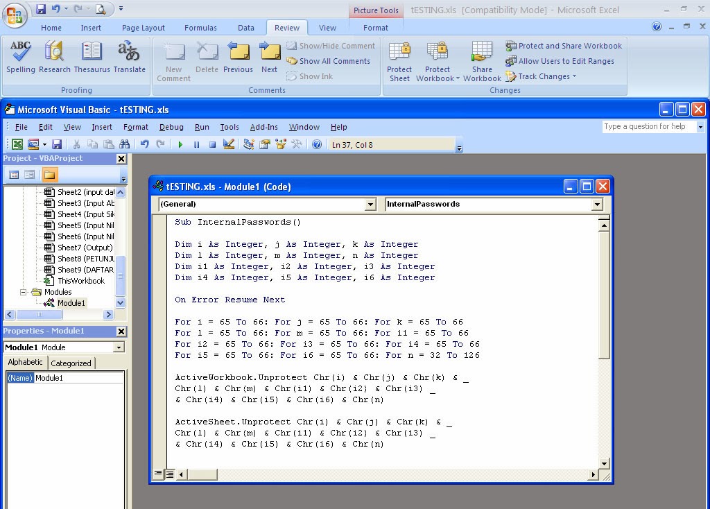 Cara Crack Password Macro Vba Excel Gurupna
