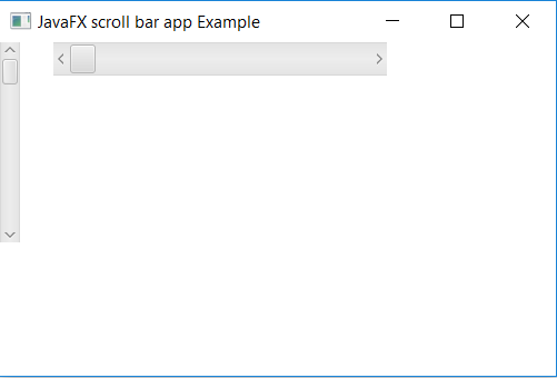 Programming for beginners: JavaFX: Create scroll bar Programming for beginners: JavaFX: Create scroll bar