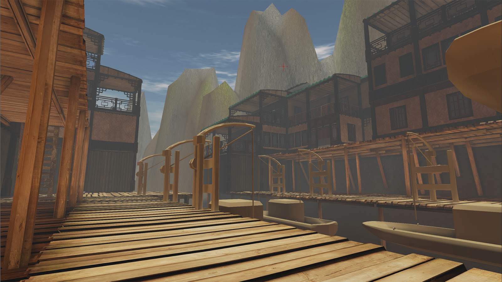 Justine Warburton Hamer's Game Art & Design Blog: 3D: Fishing Village ...