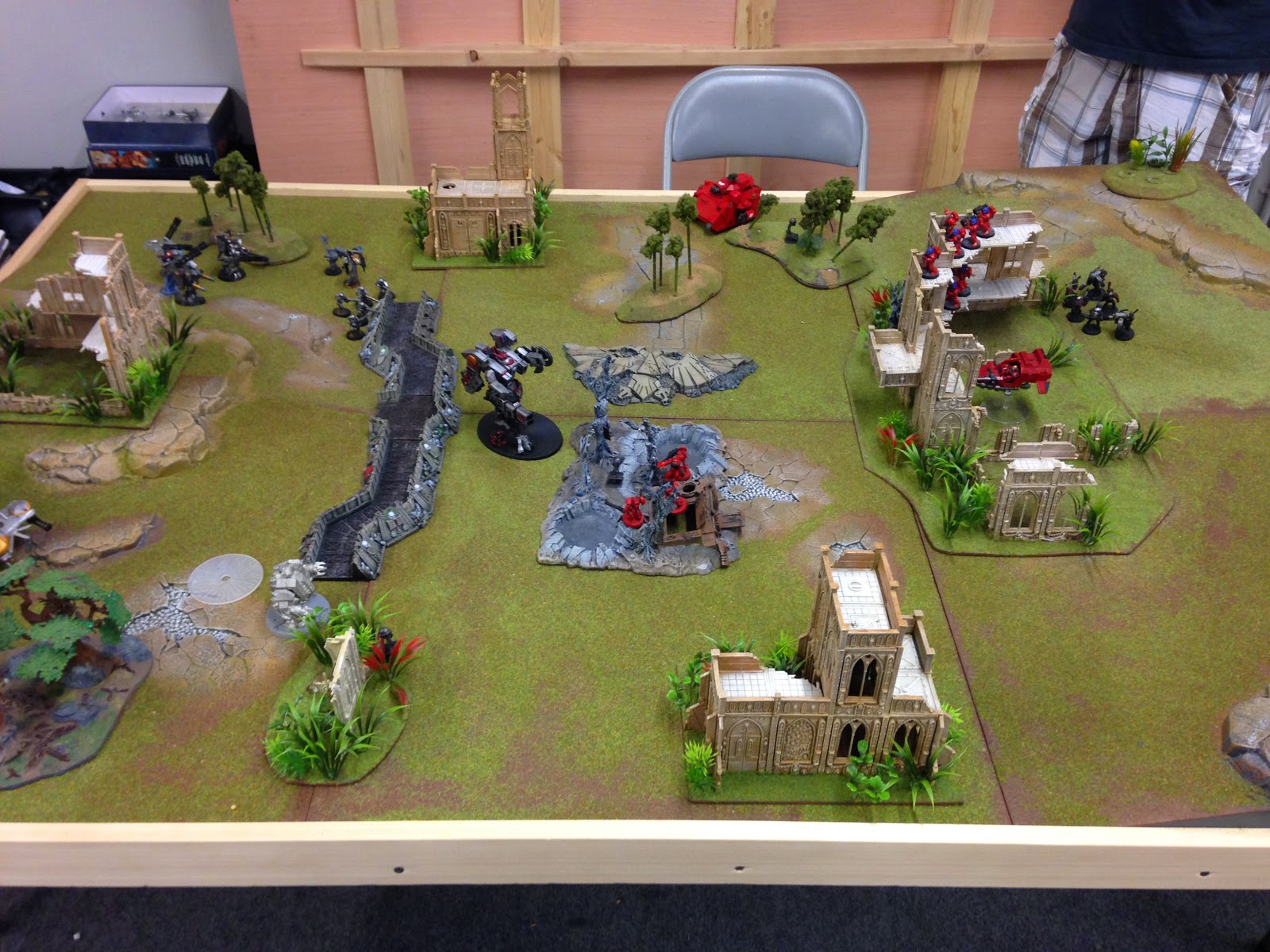 Send Three Squads To Help: Blood Angels versus Tau 7th Edition Battle ...