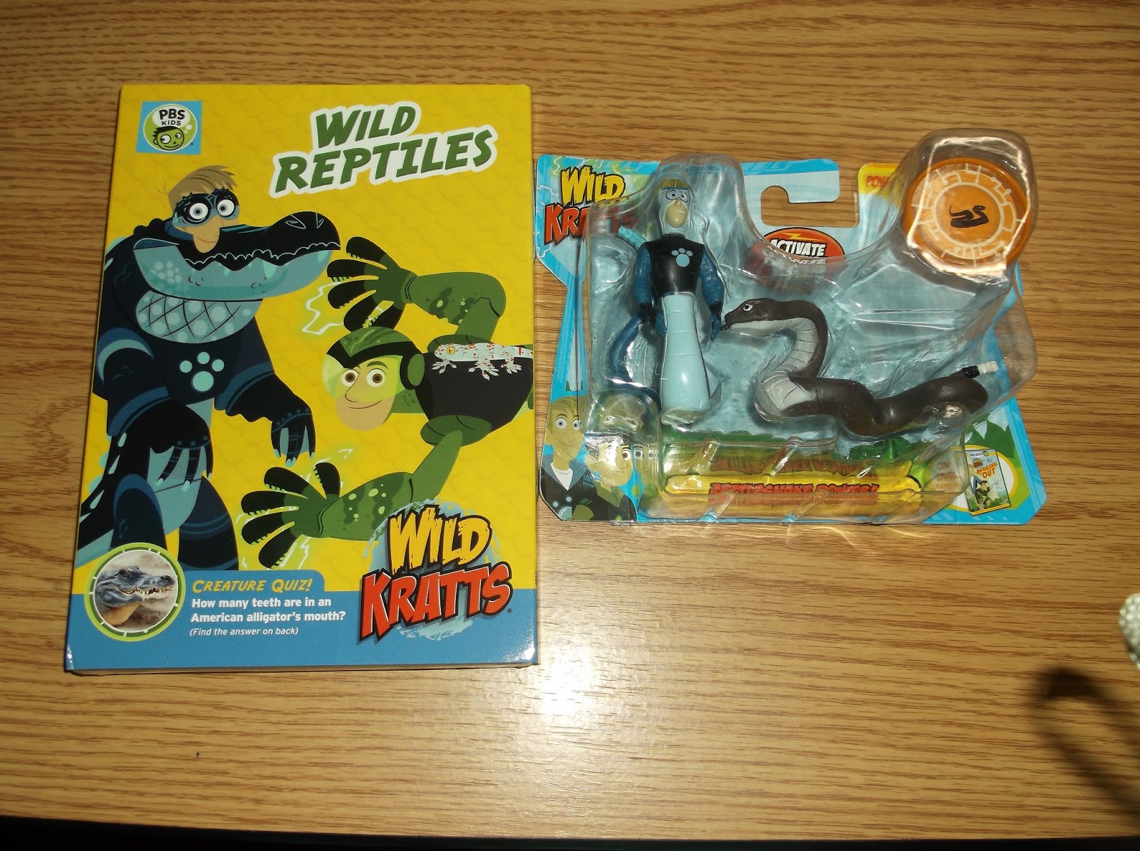 Missy's Product Reviews : Wild Kratts Wild Reptiles DVD & Companion 2 ...