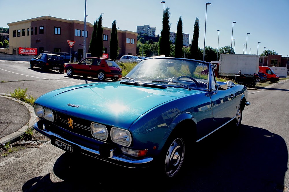 .: 504 Cabriolet 1971. Test Drive de un seductor.