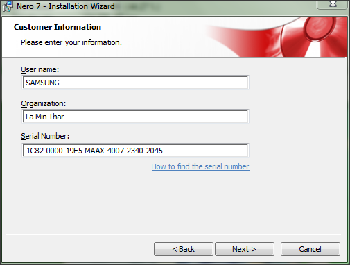 Nero 7 Serial | ေဆာ့၀ဲလ္မ်ားရွာေဖြသူ