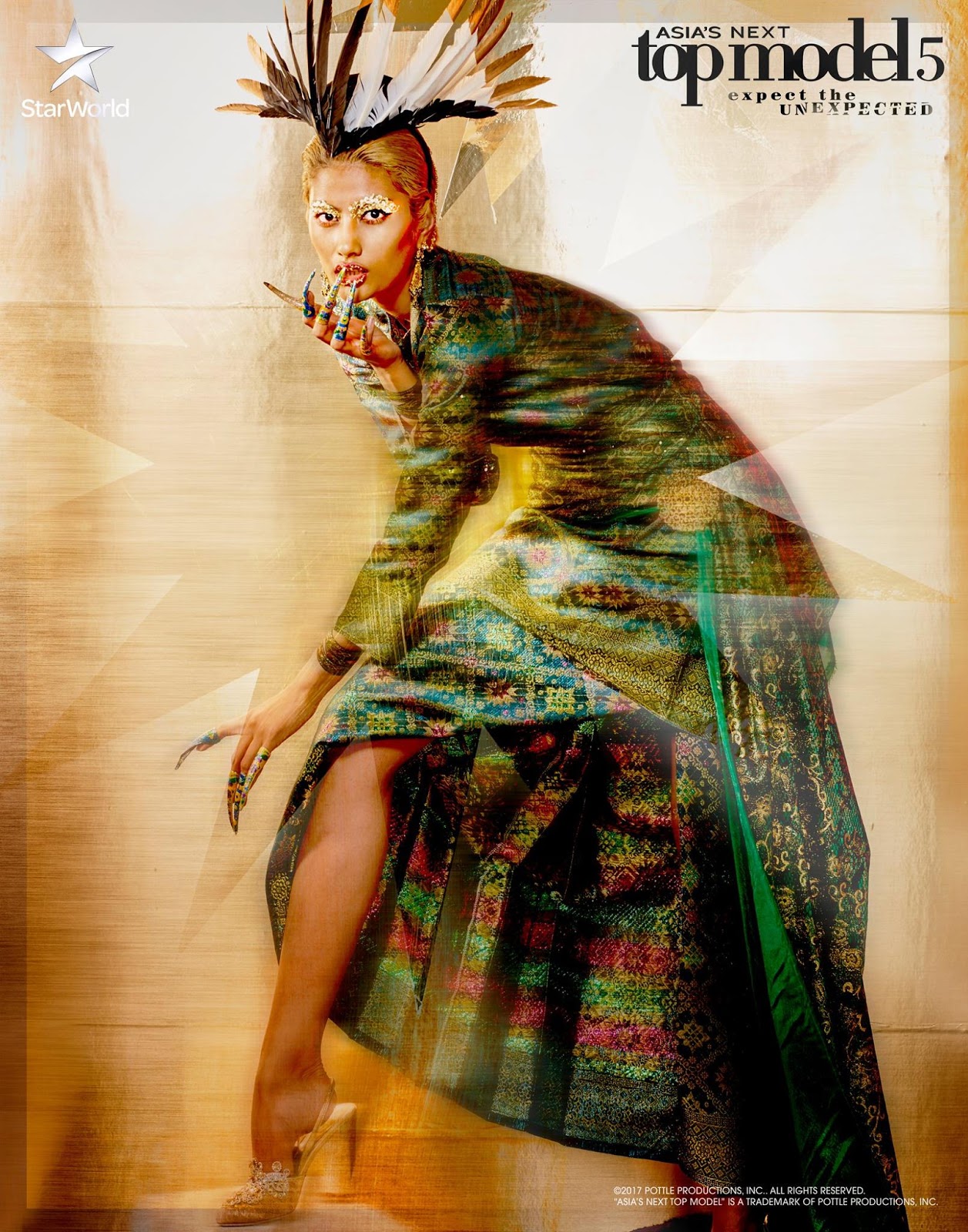 AsNTM Cycle 5 13th Episode : Traditional Elegance and Avant Garde ...