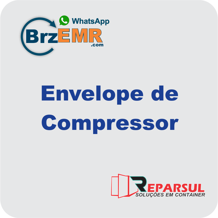 Brz EMR - Reefer Container Brasil: Envelope de Compressor