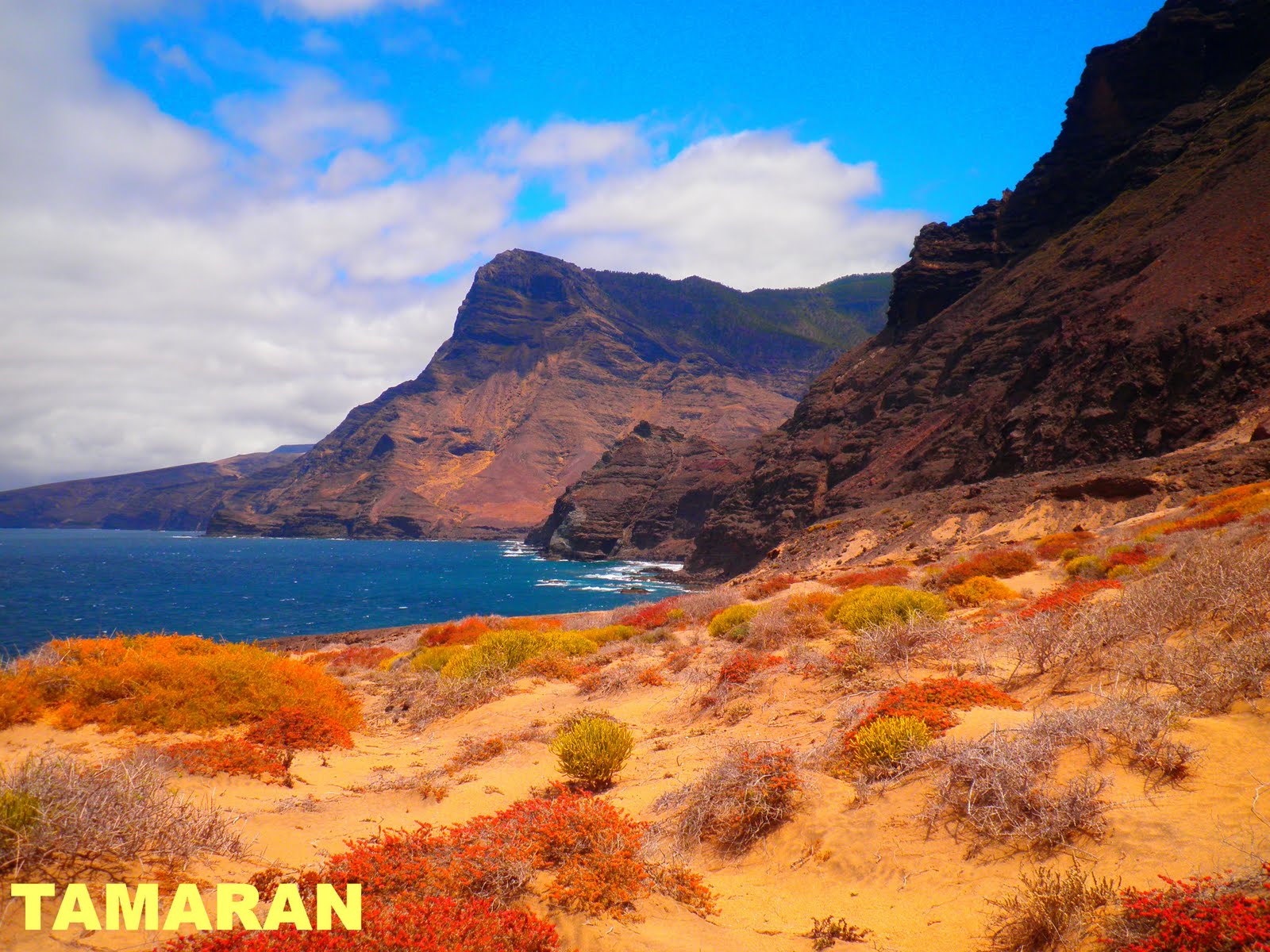 TAMARAN: ARTENARA DE TAMARAN FORMACIONES GEOLOGICAS PLAYAS VIRGENES