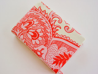 Niesz Vintage Home...and fabric: Cotton Laminate Bible/Book Cover