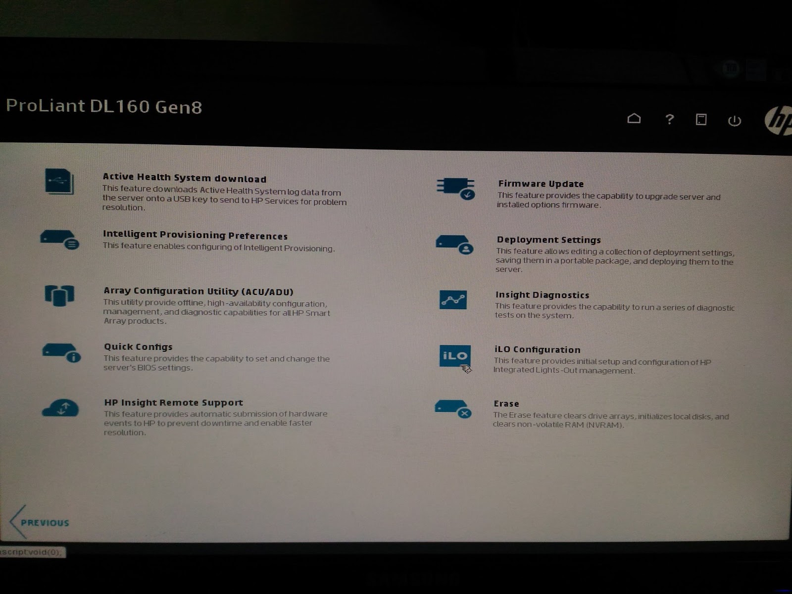 โปรพอประมาณ: Server HP :: HP Use iLo Port