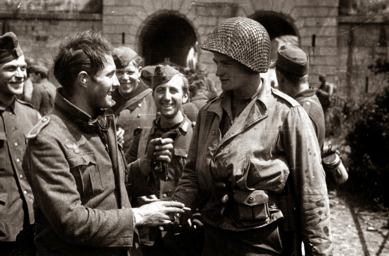 NAZI JERMAN: Foto Tawanan Perang Jerman