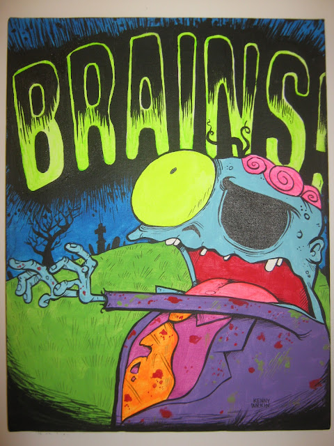 DURKINWORKS: Zombie Bob art.