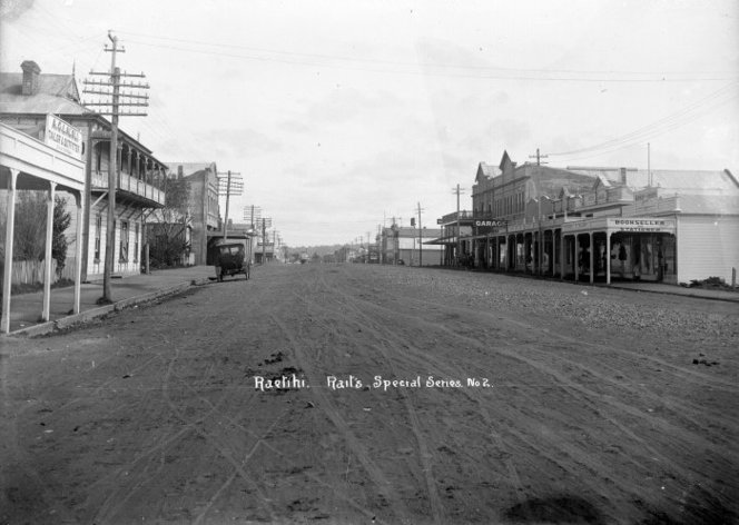 Slightly Intrepid: The greater part of Raetihi is intact