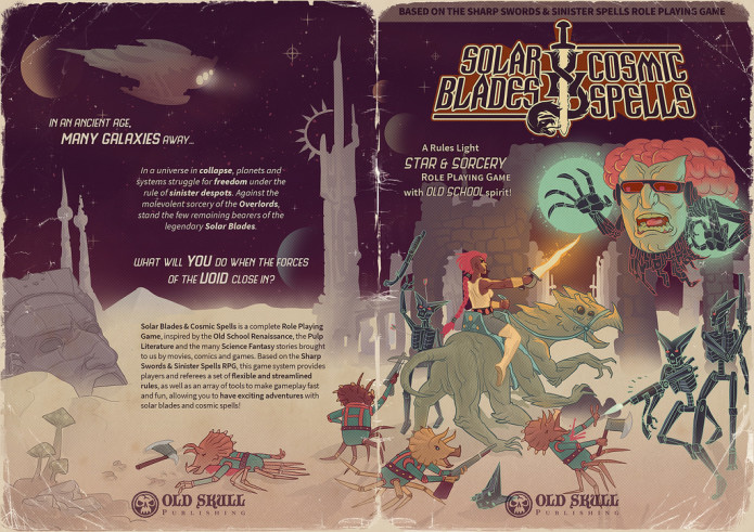 Tenkar's Tavern: Indiegogo - Solar Blades & Cosmic Spells (SciFi ...