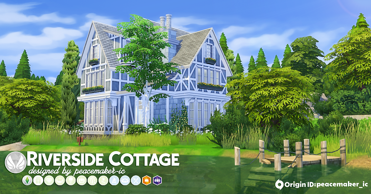 Simsational Designs: Riverside Cottage