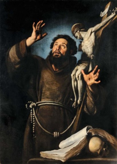 Museo Francescano Virtuale: Un'estasi di san Francesco di Bernardo ...