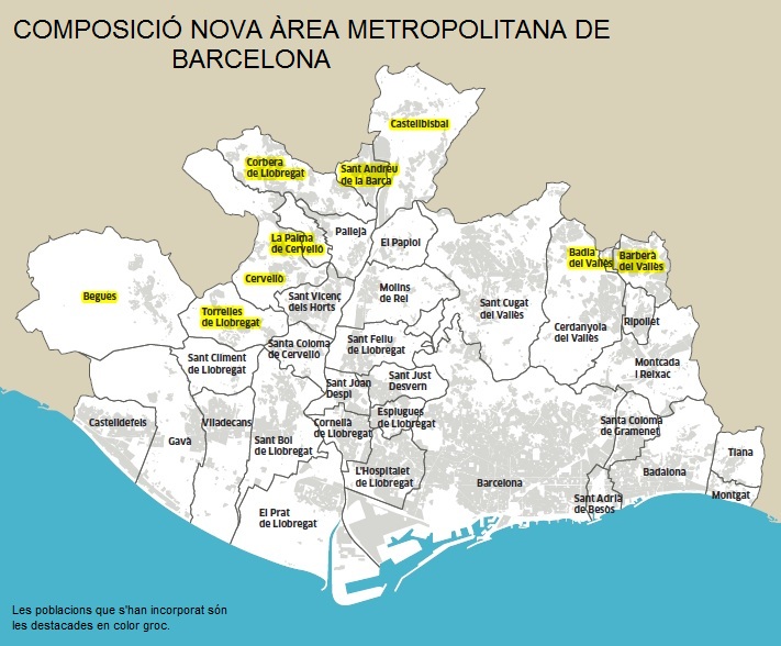 Nueva dirección: taxi.cnt.cat/associacio: 9 MUNICIPIS MÉS A L´AMB