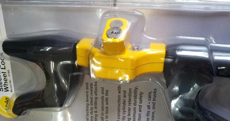 SKL DIY Uptown: YALE STEERING WHEEL LOCK V168 HEAVY DUTY@ RM 280