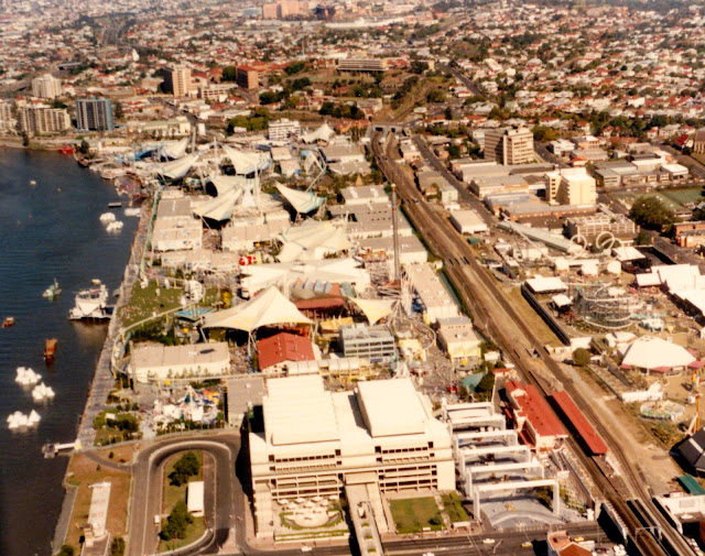 RACE 4 SPACE PHOTOGRAPHY by Michael Bailey: WORLD EXPO 88 BY AIR
