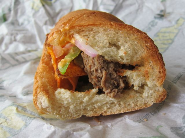 Review: Subway - Spicy Nacho Steak Sub | Brand Eating