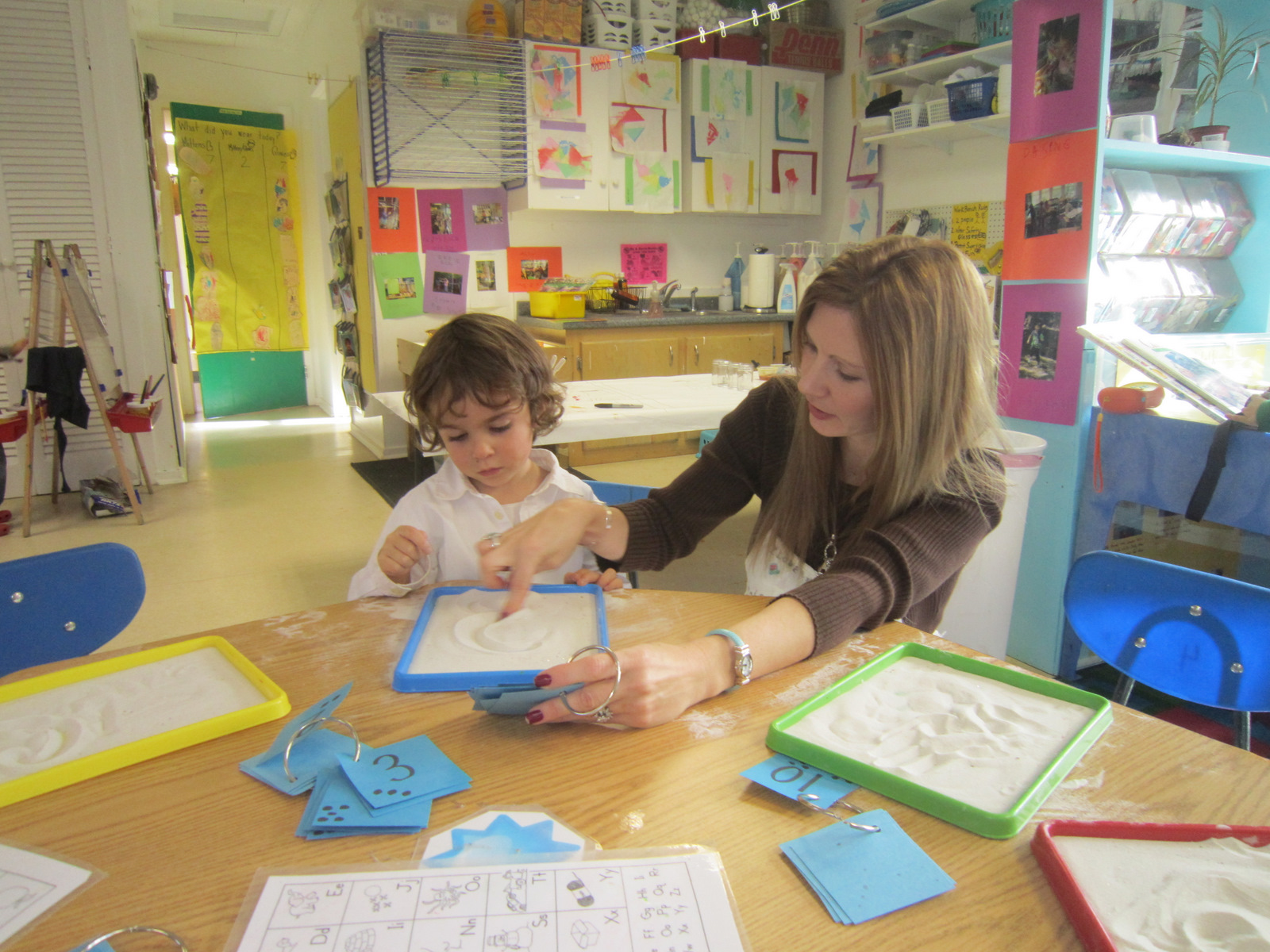 Playfully Learning: Sand Tray Writing