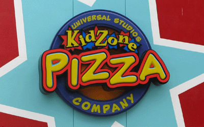 Universal Landing: KidZone Pizza Company