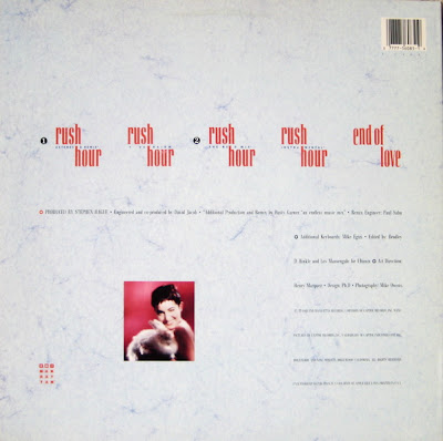 RETRO DISCO HI-NRG: JANE WIEDLIN "Rush Hour" (12'' Maxi) 1988 Hi-Nrg ...