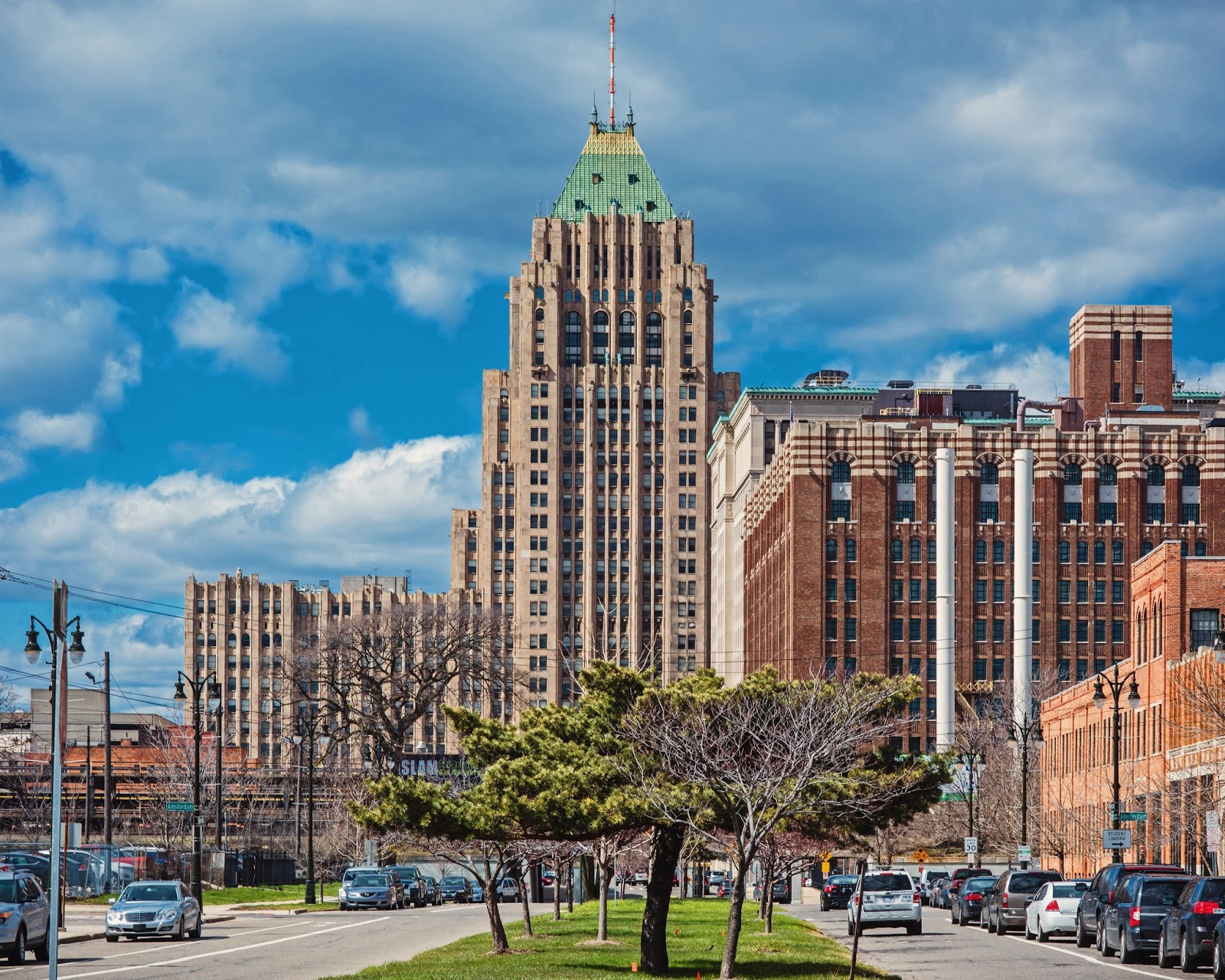 Andrew Potter Photo Blog: Fisher Building Detroit Spring