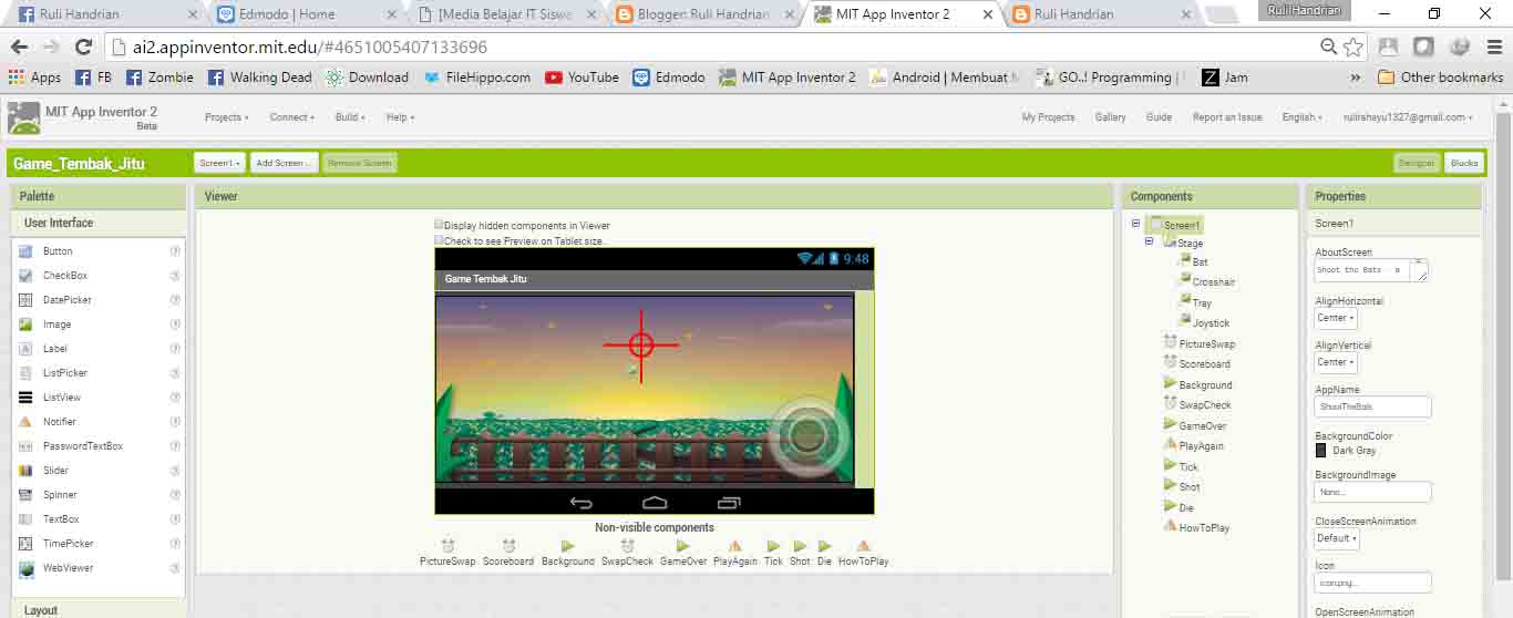 Mengganti Icon Default App Inventor dengan Gambar ~ Ruli Handrian
