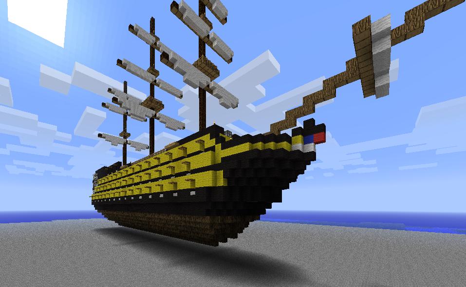 Planet VH: Minecraft HMS Victory