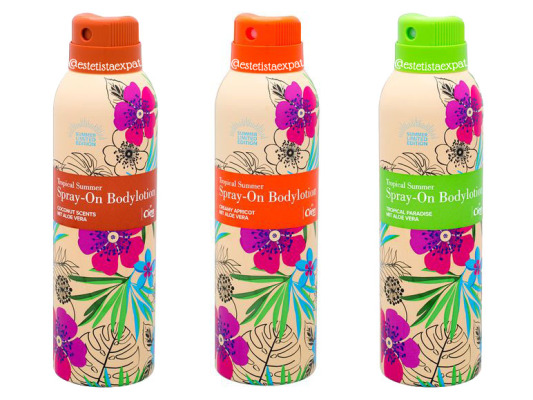 Spray-On Body Lotion Cien di Lidl