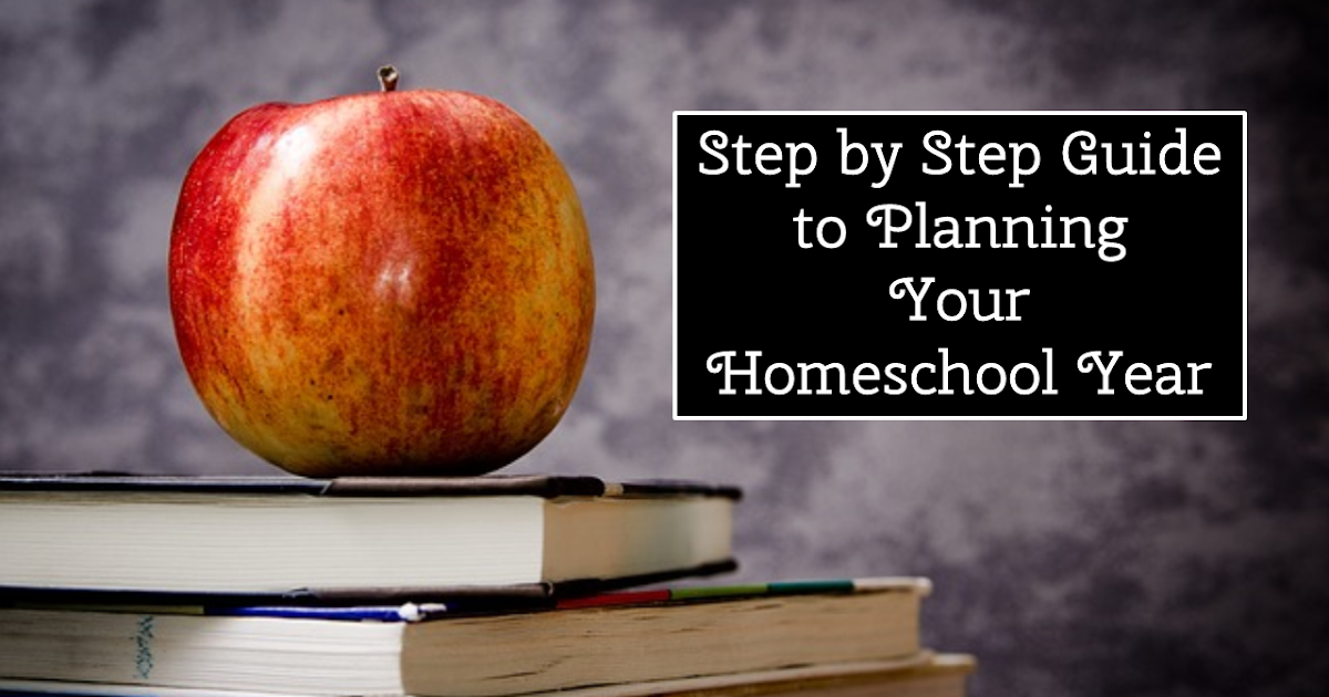 Step by Step Guide to Planning Your Homeschool Year | TJ Homeschooling