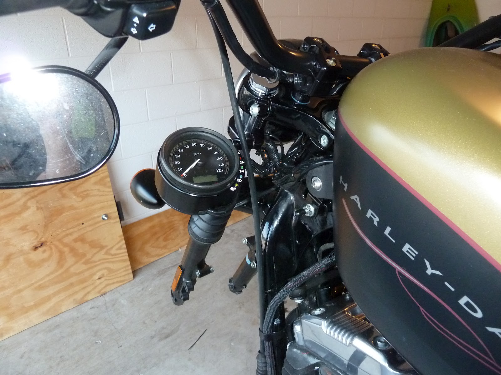 : Nightster, Part III - Speedometer Relocation, Joker Machine Components