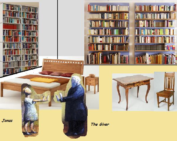 Lois Lowry - The Giver: Just to give an idea how "The Giver" could live.