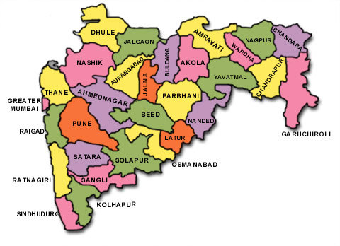 Maharashtra's Villages: List Of Districts in Maharashtra State | Maharashtra Dist List ...