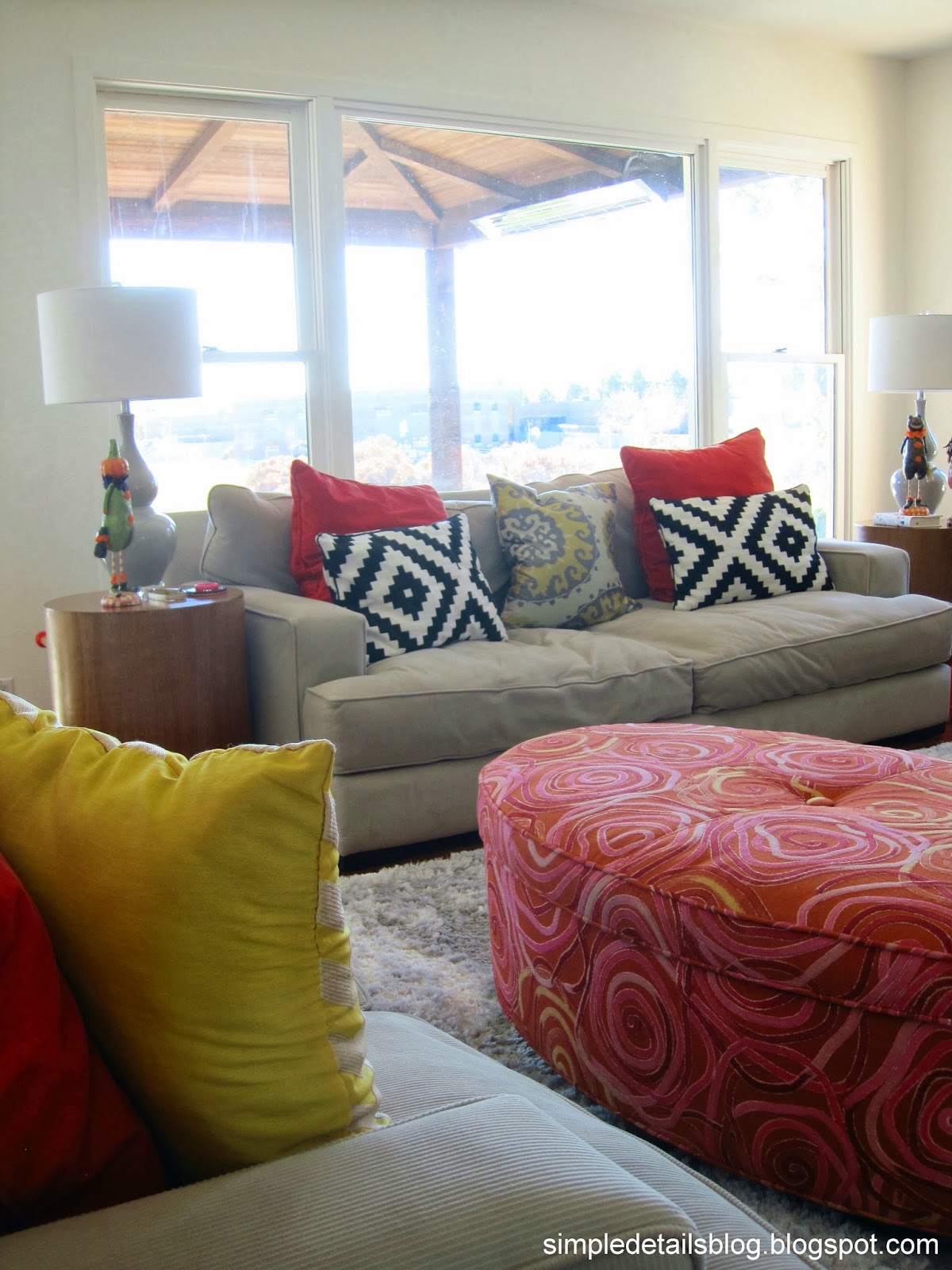 Simple Details: colorful and modern client reveal...