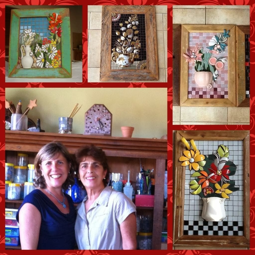 Sol Mosaicos: Curso de Mosaico Picassiette em Porto Alegre