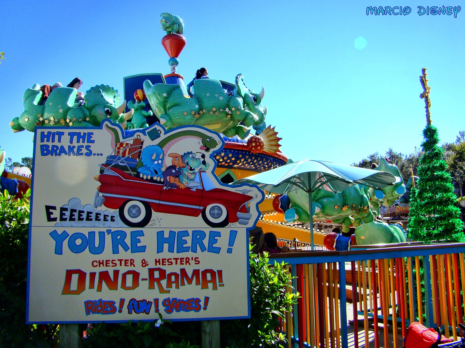 The Walt Disney World Picture of the Day: Hit the Brakes... Chester ...