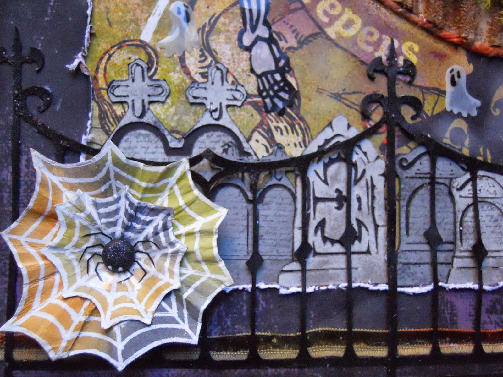 Drea's Scraps of Inspiration: Spider Web Tutorial