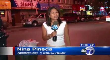 Attractive American News Personalities: ABC 7'S NINA PINEDA